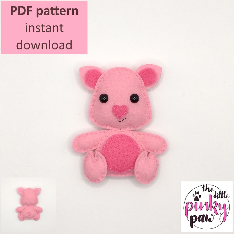 Pig Sewing Pattern - Etsy