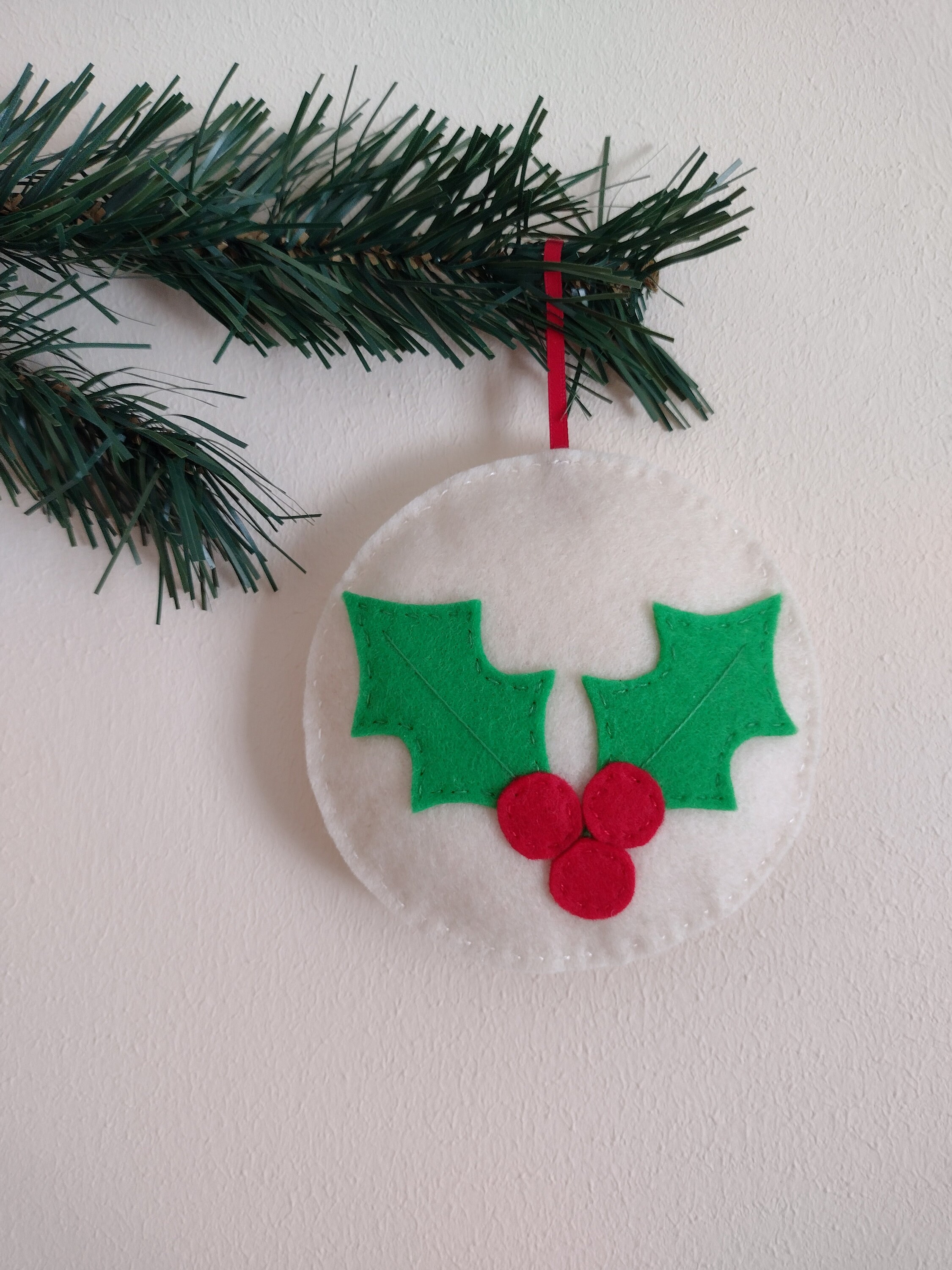 Felt Holly Pdf Sewing Pattern Tutorial instant Digital - Etsy
