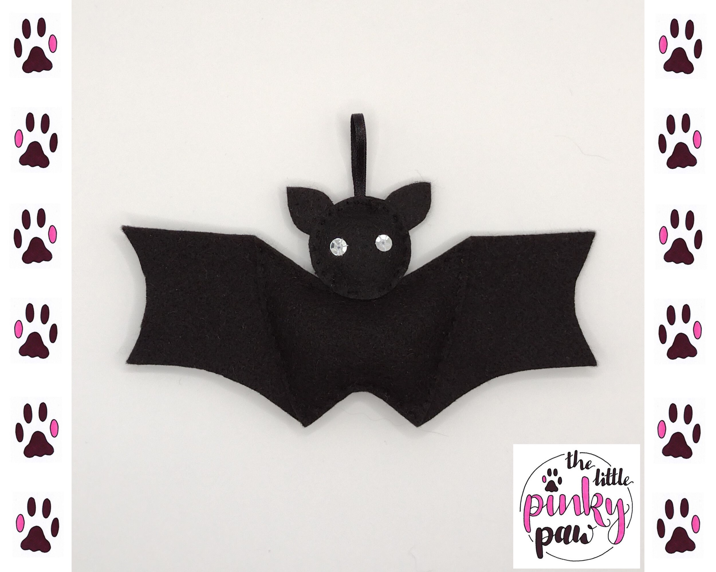 Bat Felt Sewing Pattern Pdf Tutorial instant Digital Download ...