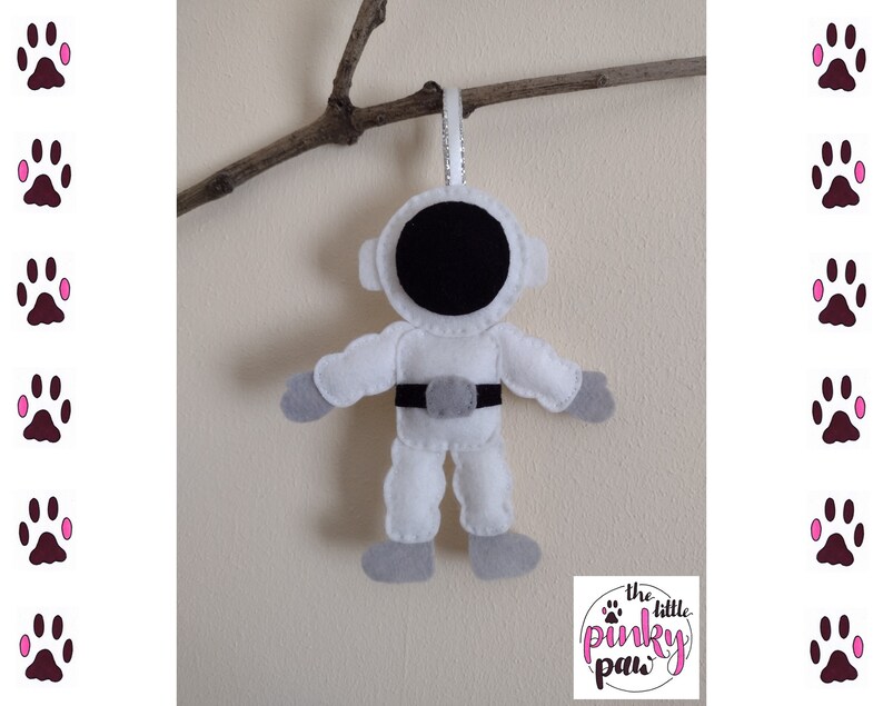 Spaceman Astronaut Felt Sewing Pattern Pdf Tutorial (instant Digital ...
