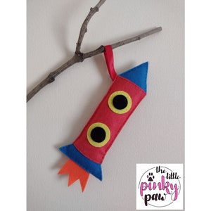 Rocket Felt Sewing Pattern Pdf Tutorial (instant Digital Download ...