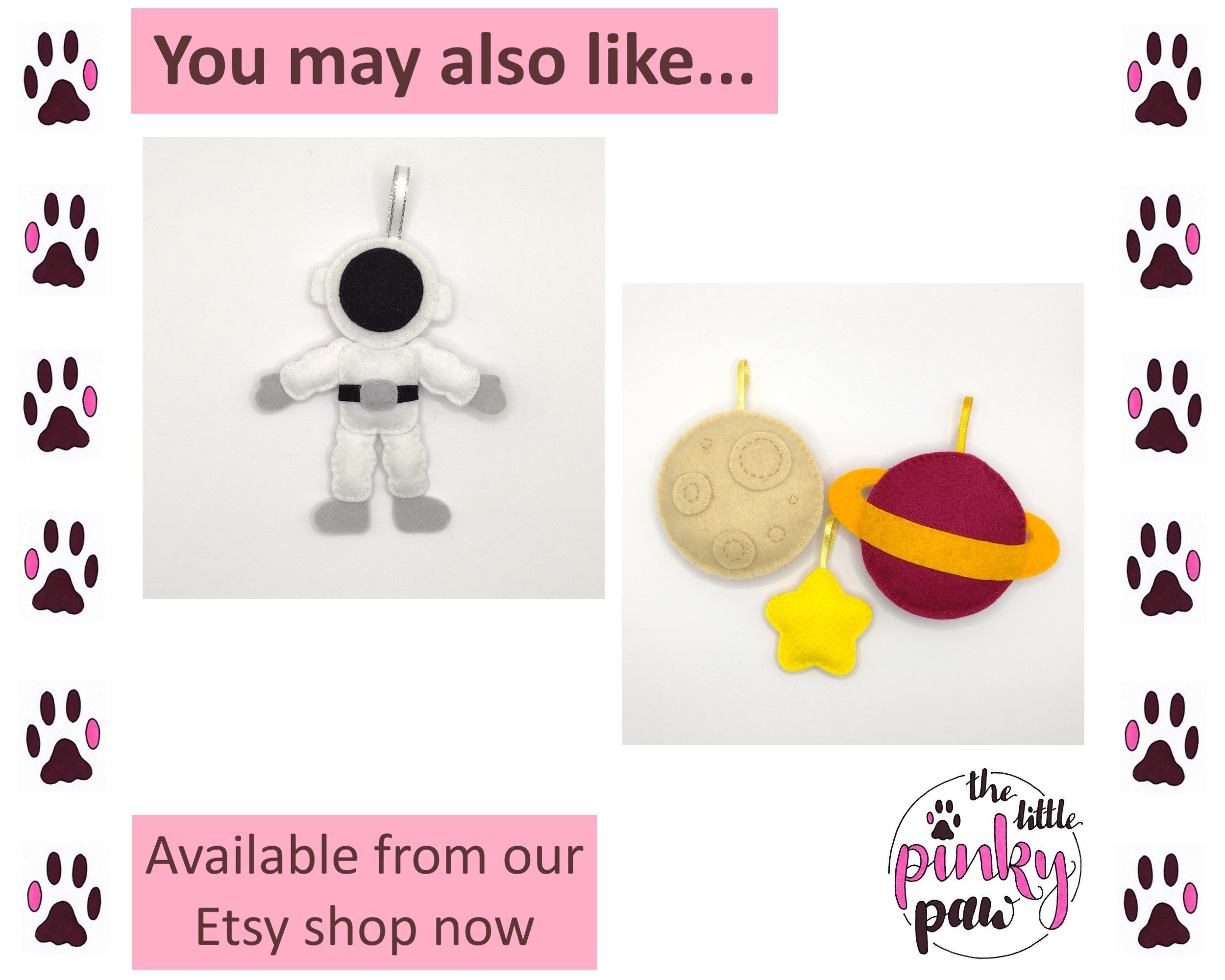 Rocket Felt Sewing Pattern Pdf Tutorial (instant Digital Download ...