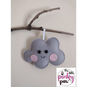 Cloud Felt Sewing Pattern Pdf Tutorial (instant Digital Download ...