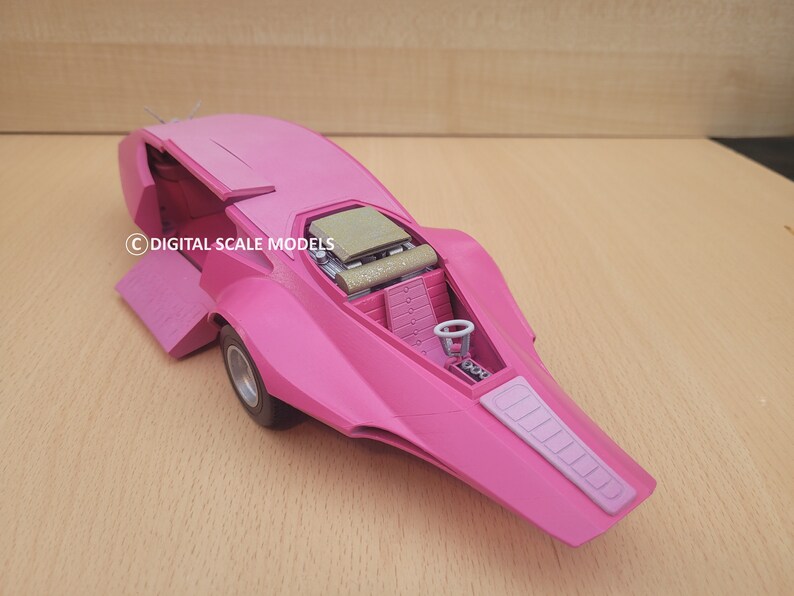 Pink Panther Car, Digital 3D Print Files Only, 1:24 Scale Model. - Etsy