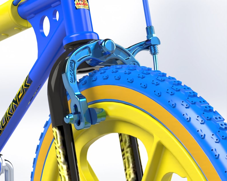 Tuff Burner BMX Scale Model STL Files, 1:5 (digital Download) - Etsy