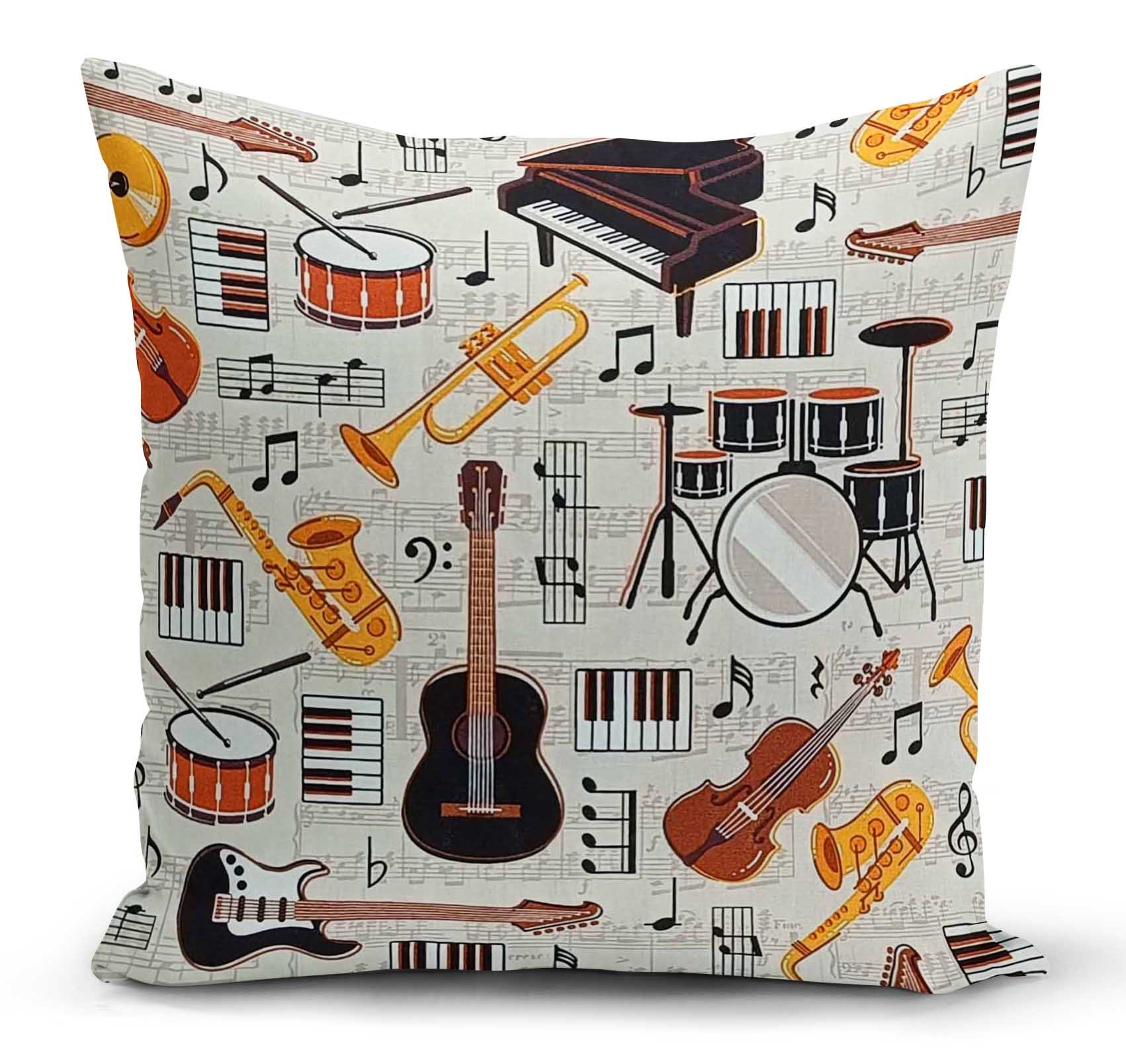 Musical Instruments – Piano – Guitar – Violin Fabric , 140cm Width ...