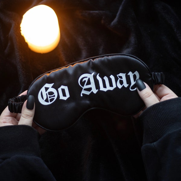 Gothic Sleep Mask - Etsy