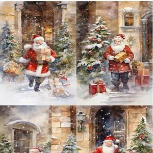 A4-A3 Rice Paper for Decoupage Christmas Theme Mixed Media Diy ...