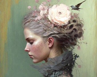 People Kiss Rice Paper for Decoupage Vintage Decoupage - Etsy