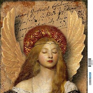 Angels Rice Paper A3 Rice Paper for Decoupage Saints and Angels Theme ...