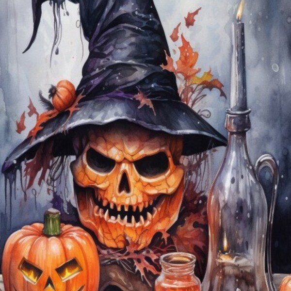 A4 A3 Rice Paper for Decoupage Halloween Theme Mixed Media Diy Papiery ...