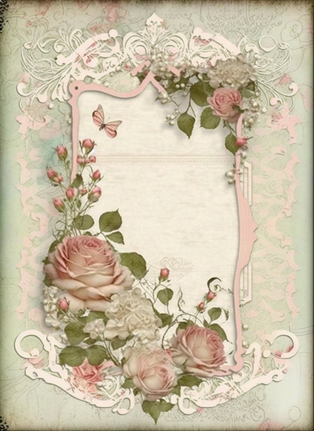 A4 A3 Rice Paper for Decoupage Unique Rice Papers Flowers - Etsy