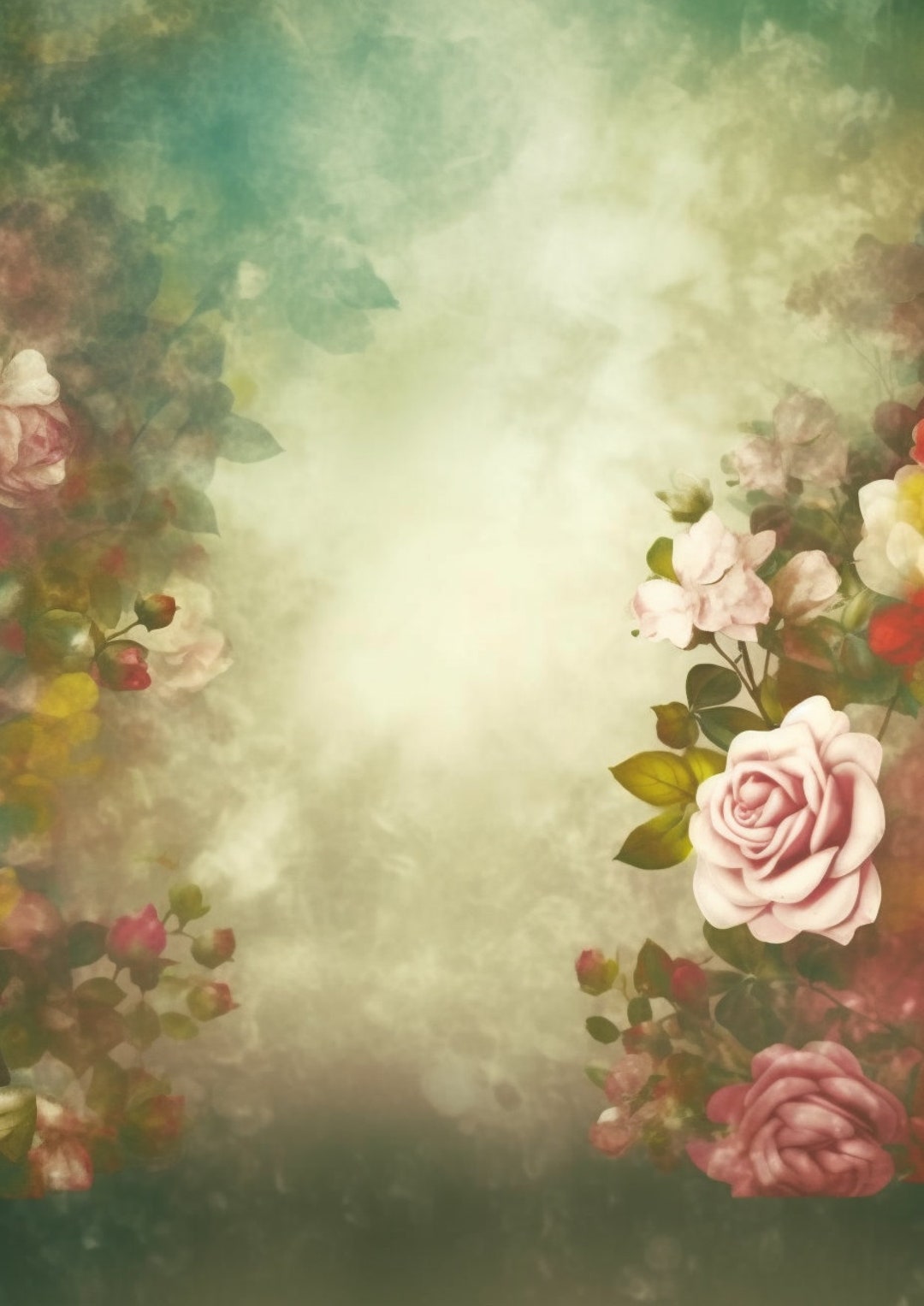 A3 - A4 Rice Paper for Decoupage Unique Rice Papers Flowers, Background ...