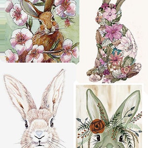 A3 Rice Paper for Decoupage Easter Theme Mixed Media Diy Easter Candles ...