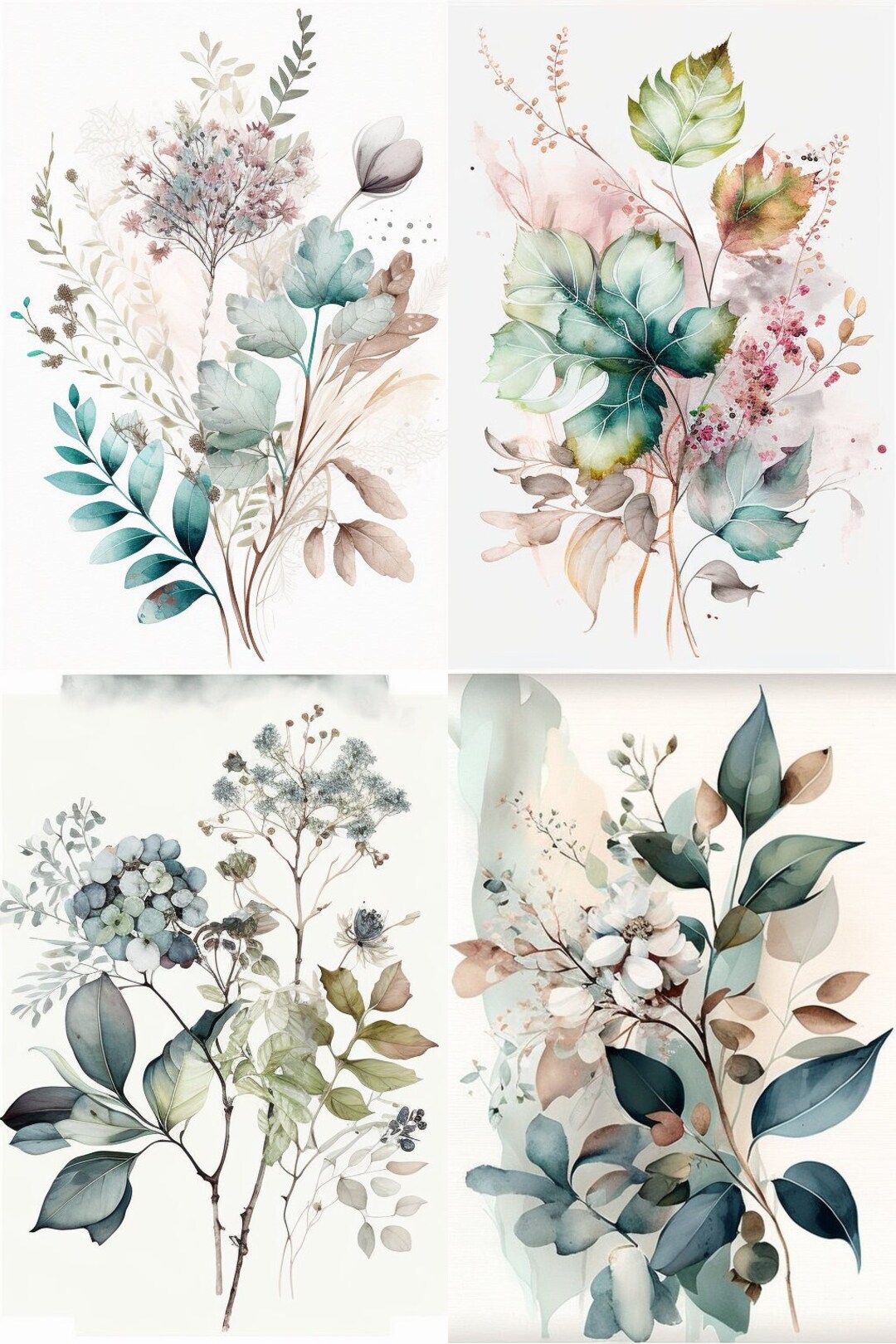 Flowers, A4 A3 Rice Paper for Decoupage, Unique Rice Papers ...