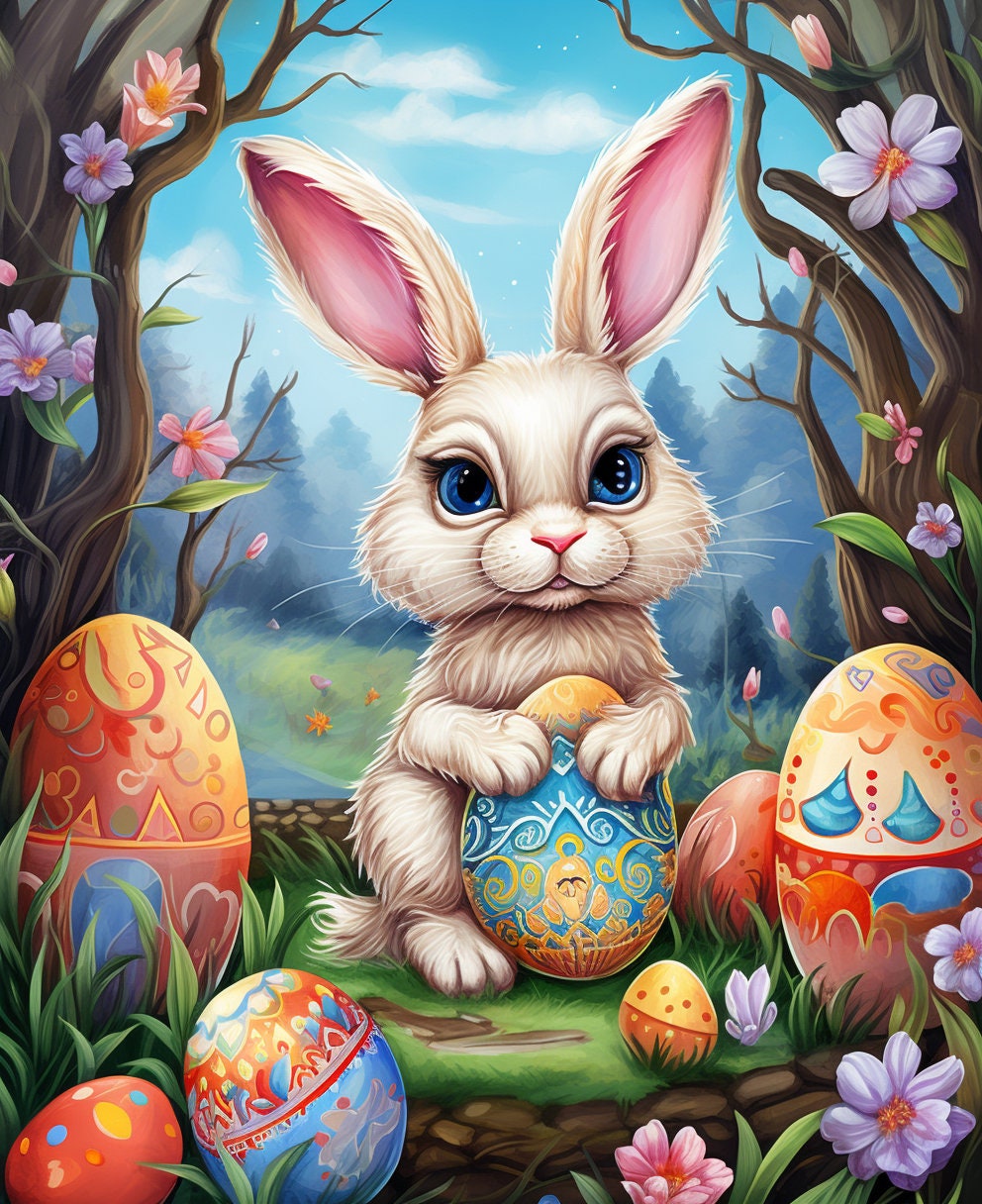 A4 A3 Rice Paper for Decoupage Easter Theme Mixed Media Diy Easter ...