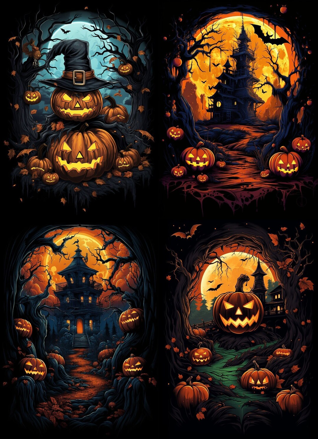 A3 Rice Paper for Decoupage Halloween Theme Mixed Media Diy Papiery ...