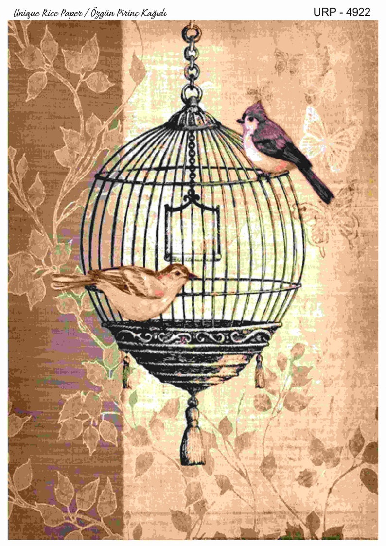 A3 Rice Paper for Decoupage Unique Rice Papers - Etsy