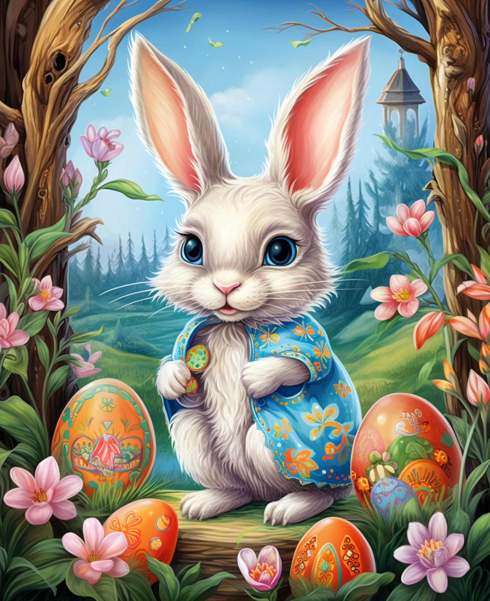 A4 A3 Rice Paper for Decoupage Easter Theme Mixed Media Diy Easter ...
