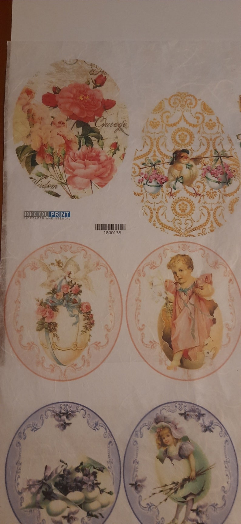 A3 Rice Paper for Decoupage Easter Theme Mixed Media Diy - Etsy