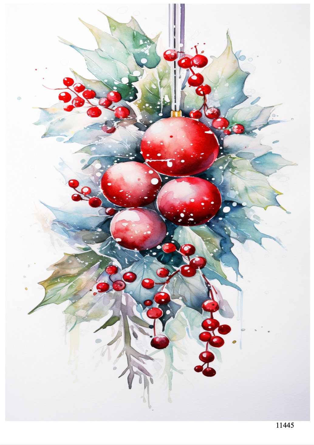 A4-A3 Rice Paper for Decoupage Christmas Theme Mixed Media Diy ...