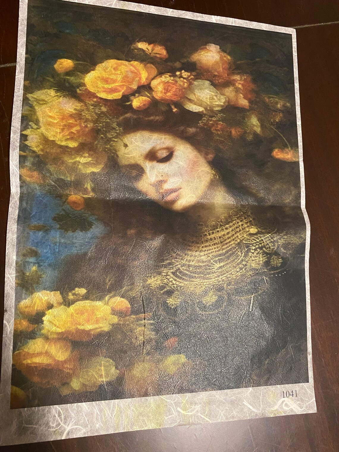 A3 Rice Paper for Decoupage Unique Rice Papers Wonen People - Etsy