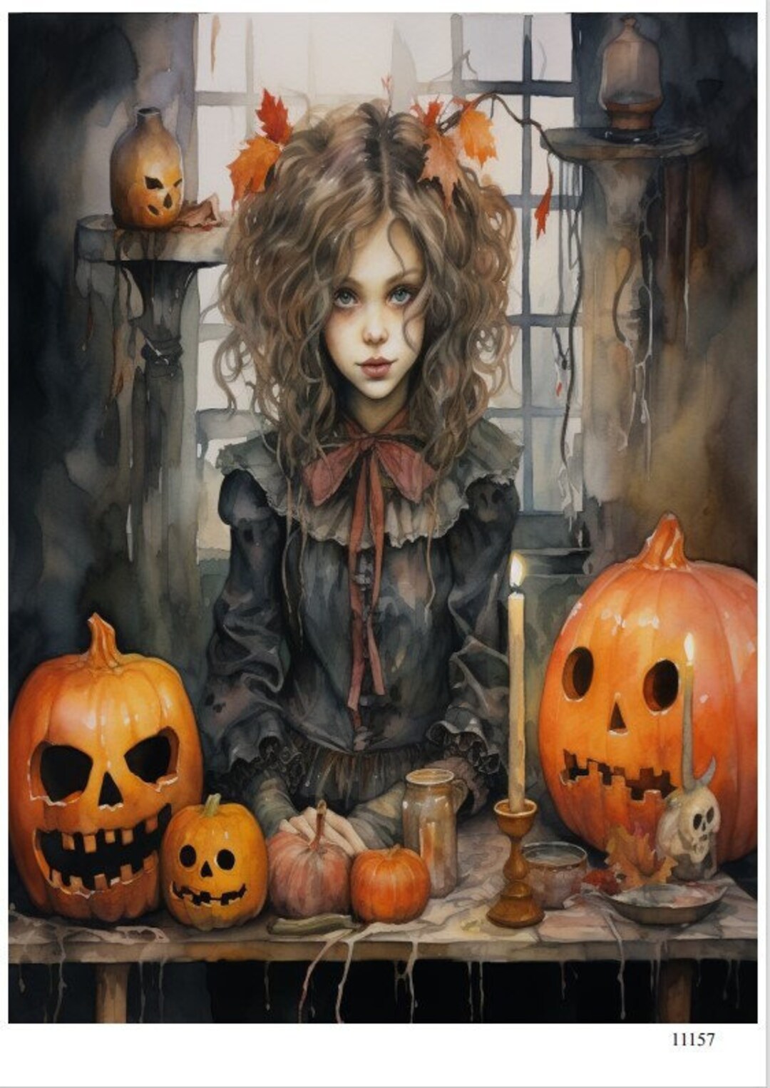 A3 Rice Paper for Decoupage Halloween Theme Mixed Media Diy Papiery ...