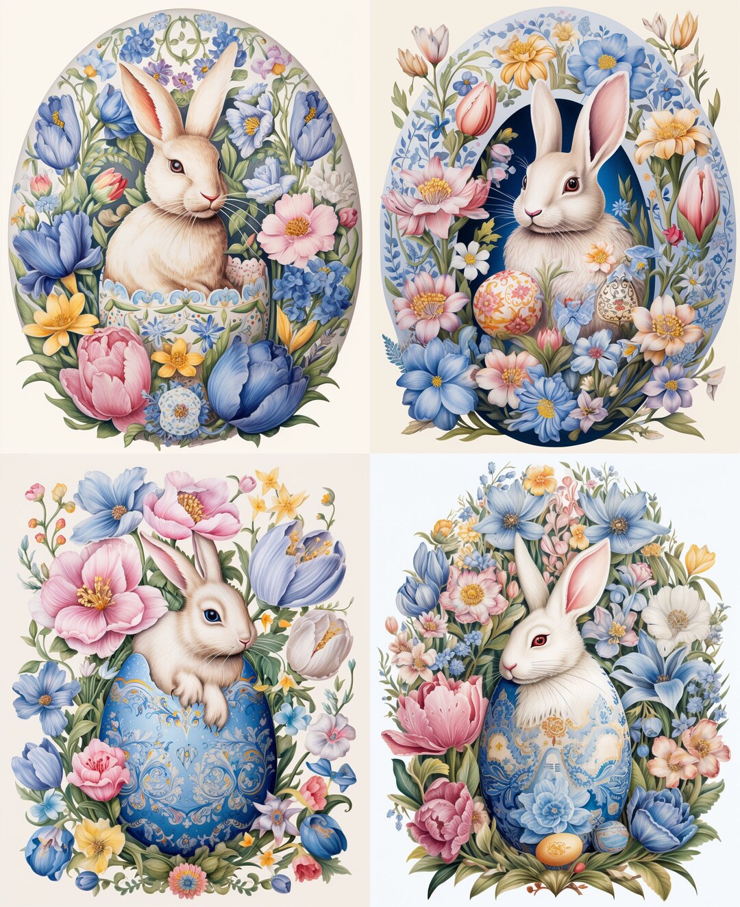 A4 - A3 Rice Paper for Decoupage Easter Theme Mixed Media Diy Easter ...