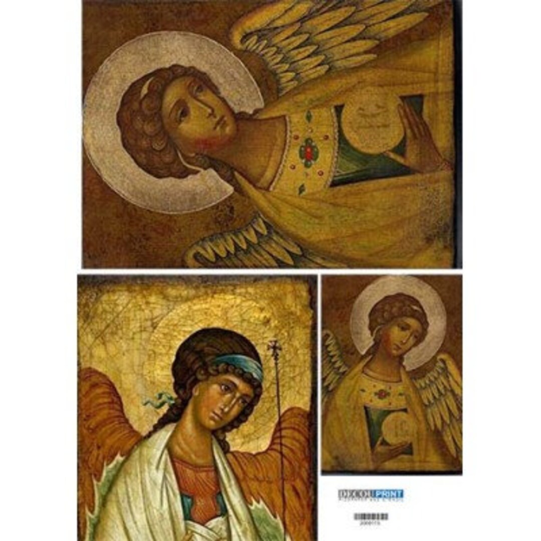 Angels Rice Paper A3 Rice Paper for Decoupage Saints and Angels Theme ...
