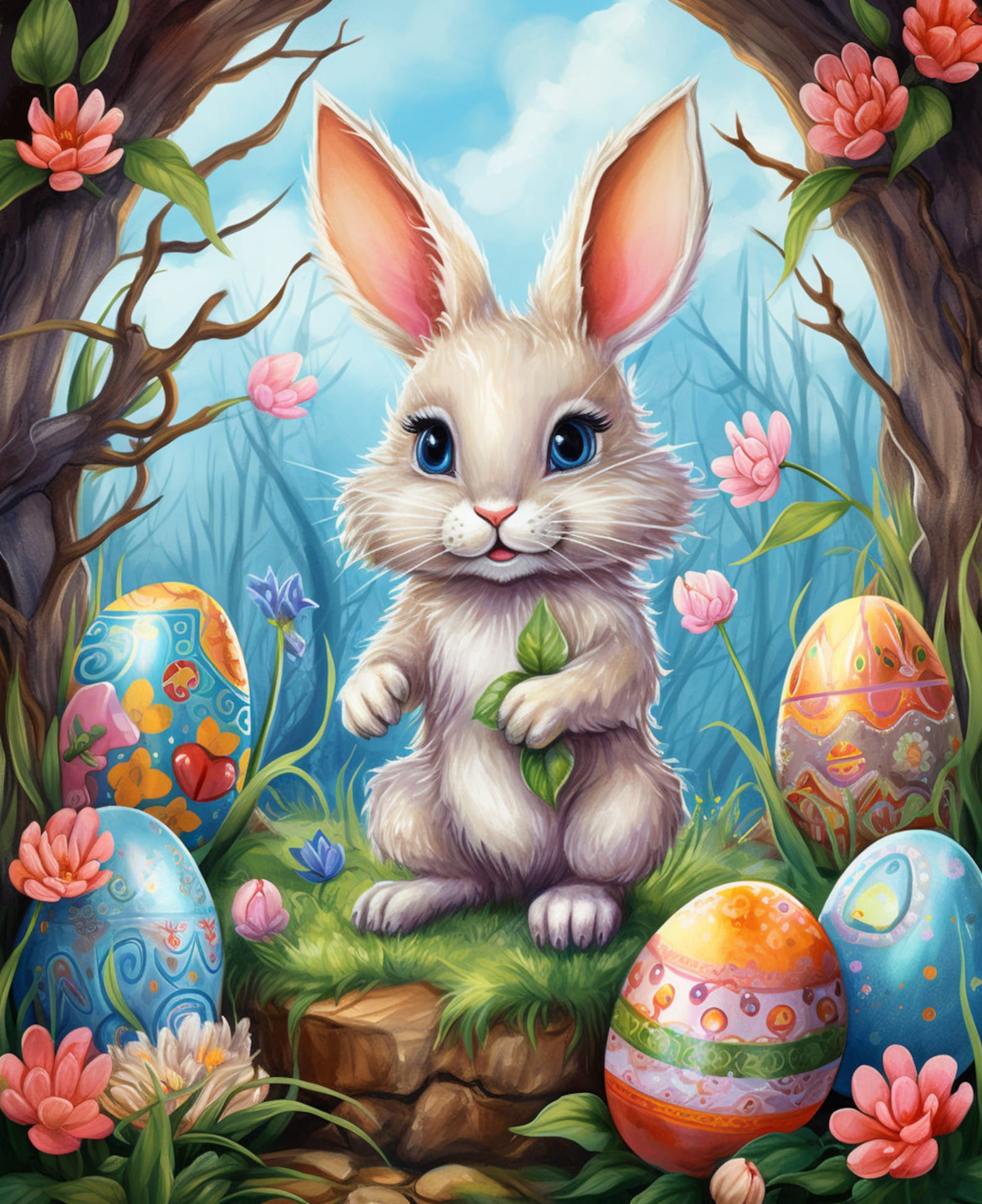 A4 A3 Rice Paper for Decoupage Easter Theme Mixed Media Diy Easter ...
