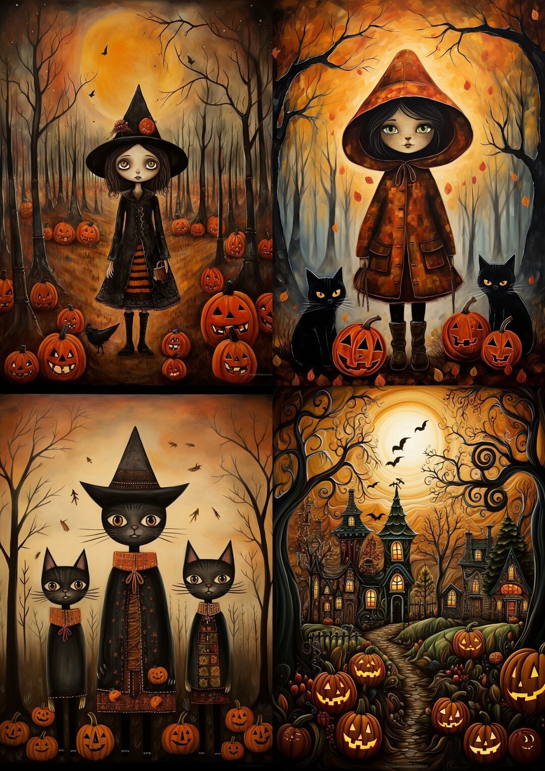 A4 A3 Rice Paper for Decoupage Halloween Theme Mixed Media Diy Papiery ...