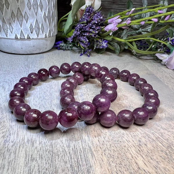 Ruby Bracelet - Etsy