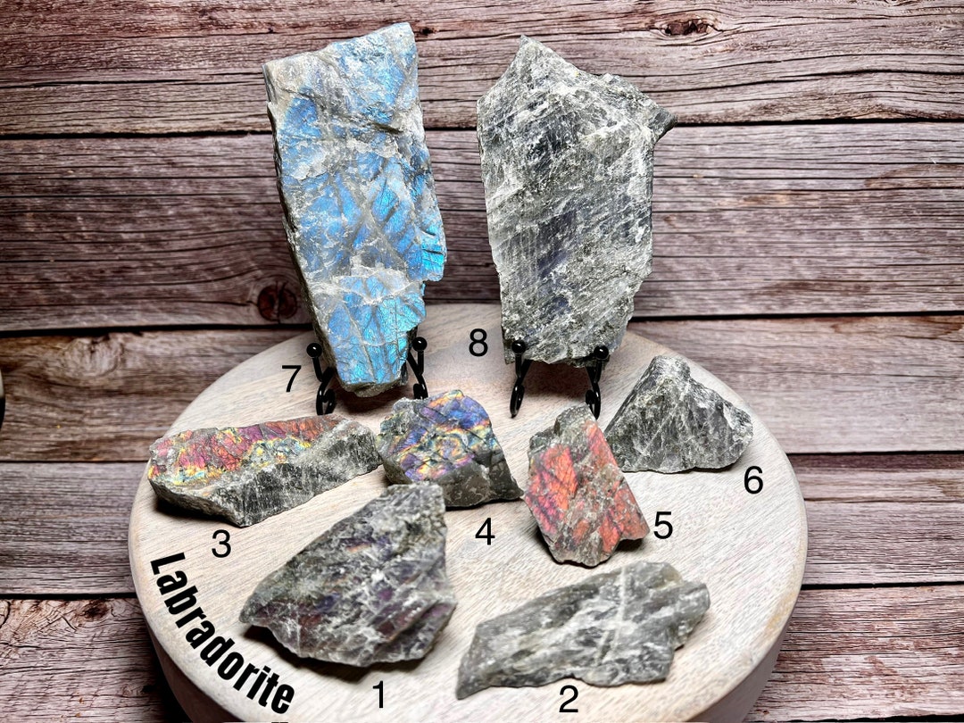 Raw Labradorite Stone, Labradorite Raw Stone, Labradorite Crystal ...