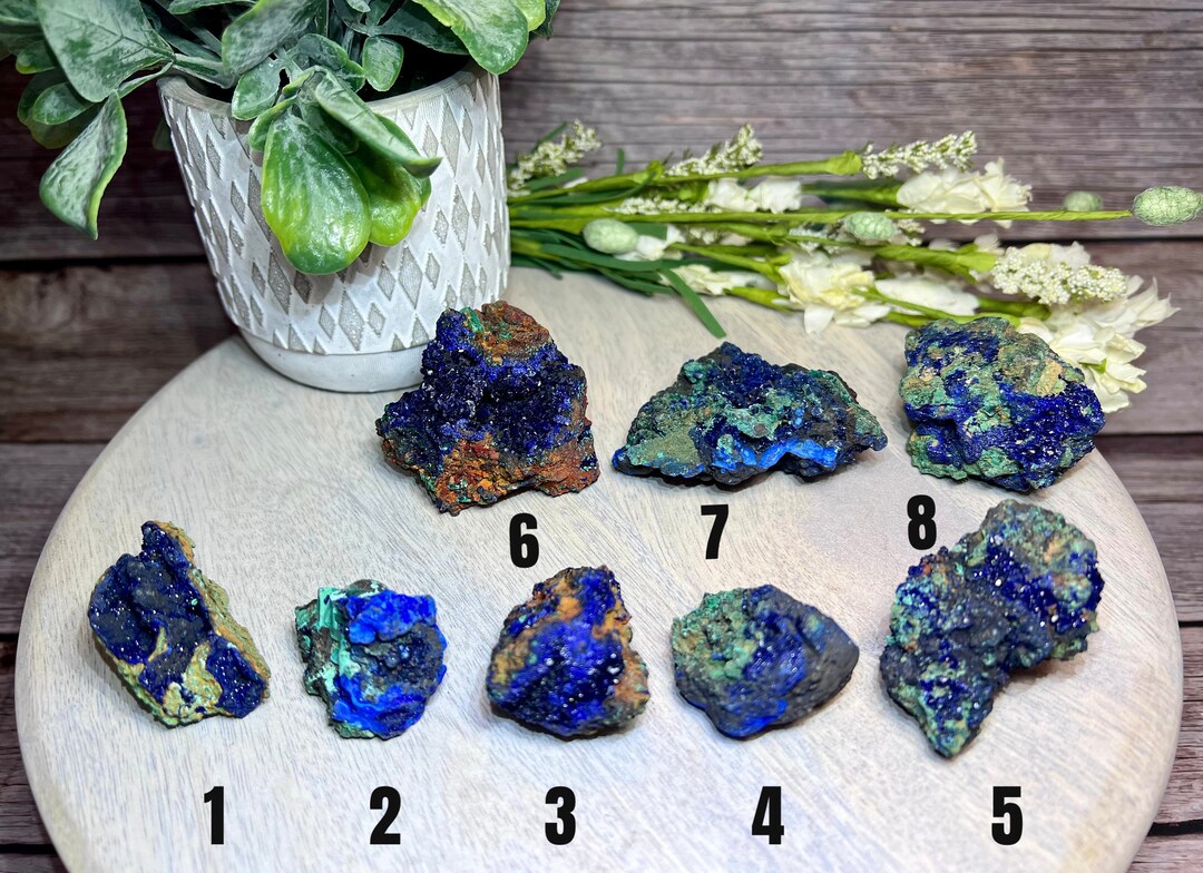 Azurite Specimen, Sparkly Druzy Azurite, Deep Rich Blue Azurite and ...