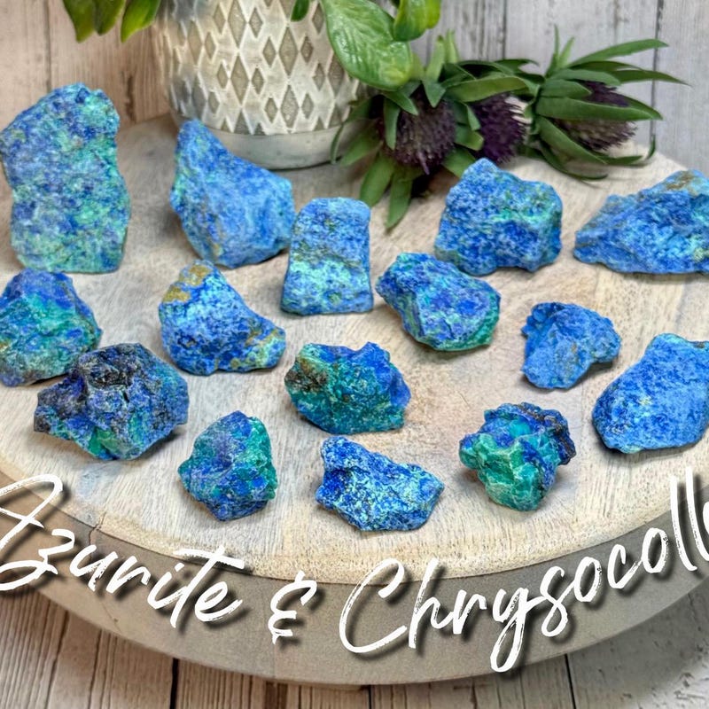Raw Azurite - Etsy
