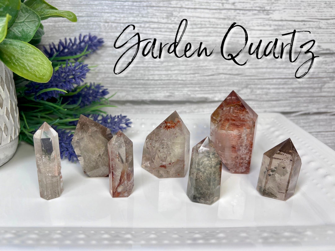 Small Garden Quartz, Lodolite, Inclusion Quartz, Mini Garden Quartz ...