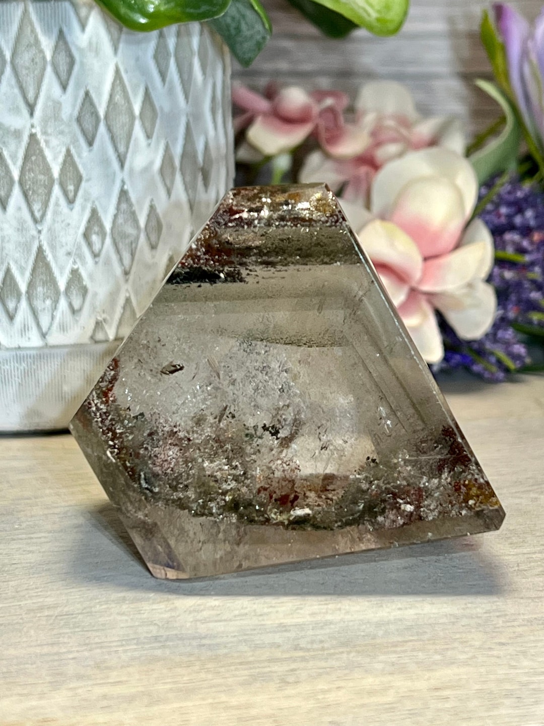 Green Phantom Garden Quartz, Garden Quartz Freeform, Green Phantom ...