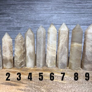 Blue Moonstone Tower, Moonstone Tower, Moonstone Point, Blue Flash Moonstone Crystal 2 - Etsy