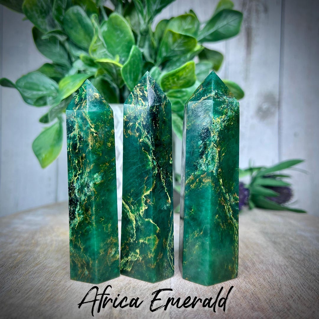 African Green Jade Tower, "african Emerald" Tower, African Jade Tower ...
