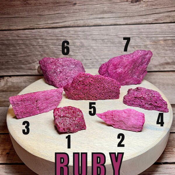 Raw Ruby - Etsy