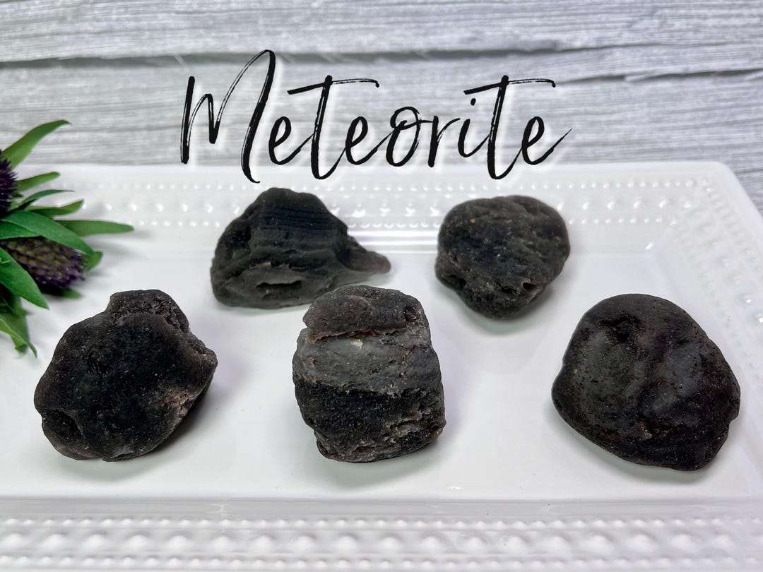 Meteorite Stone, Obsidian Tektite, Meteorite Raw Stone - Etsy