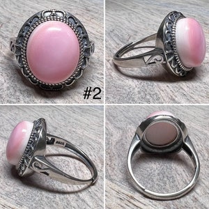 Queen Conch Shell Ring, Queen Conch Shell Jewelry, Queen Shell, 925 ...