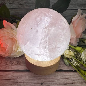 Wooden LED Light Stands, Round, Crystal Light Stands, White Light Stand ...