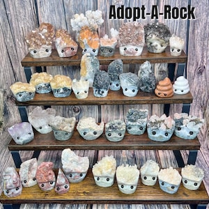 Adopt-a-rock! (#4) Adorable Crystal Pet, Crystal Companion, Crystal ...