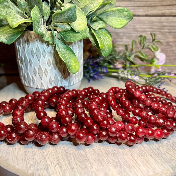 Ruby Bracelet - Etsy