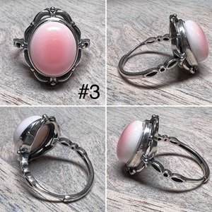 Queen Conch Shell Ring, Queen Conch Shell Jewelry, Queen Shell, 925 ...