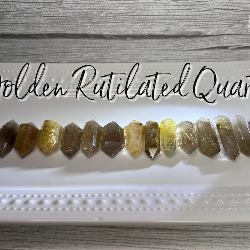 Golden Rutilated Quartz - Etsy