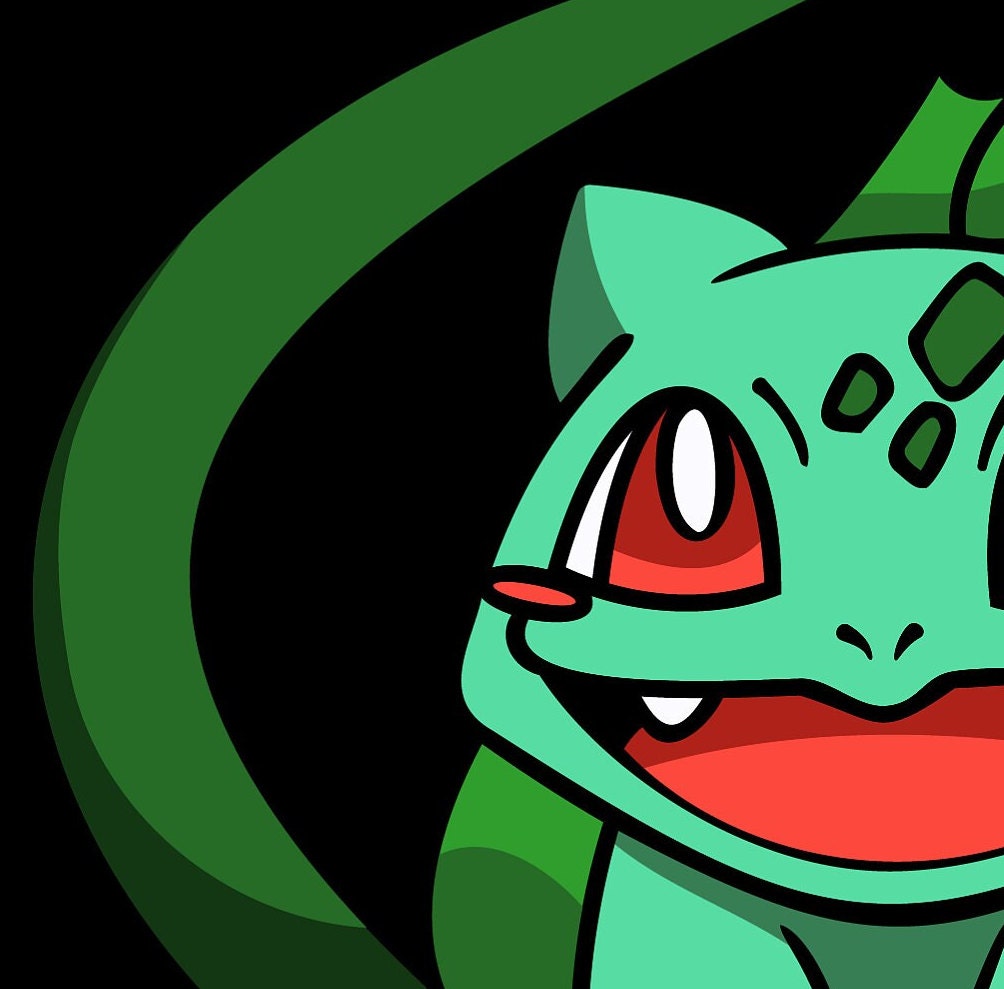 Bulbasaur Heart Vector File - Svg - Ai - Pdf - Eps - Png - Cdr ...