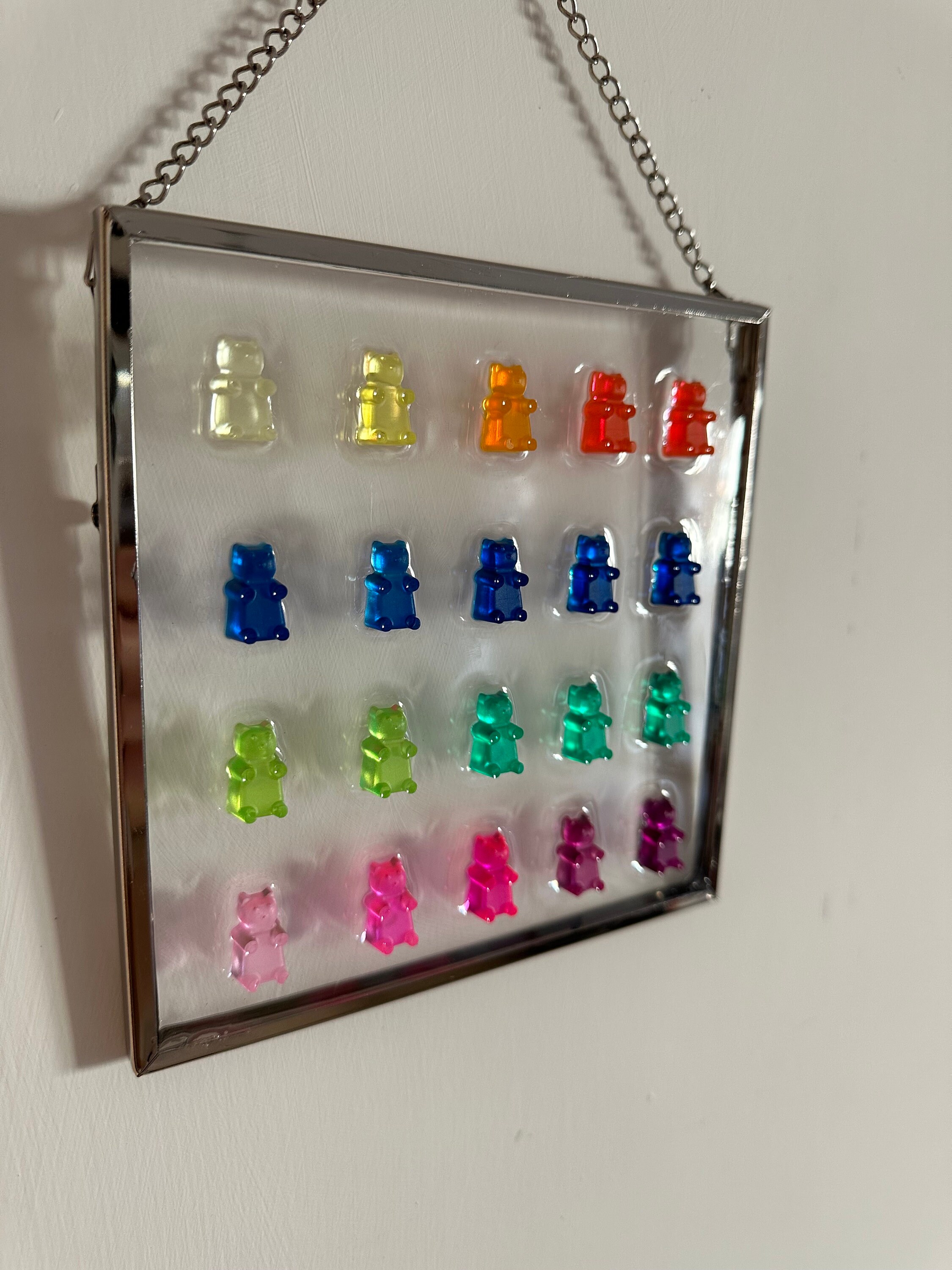 Gummy Bear Wall Decor Pop Art Rainbow 3D Gummy Bear Home - Etsy