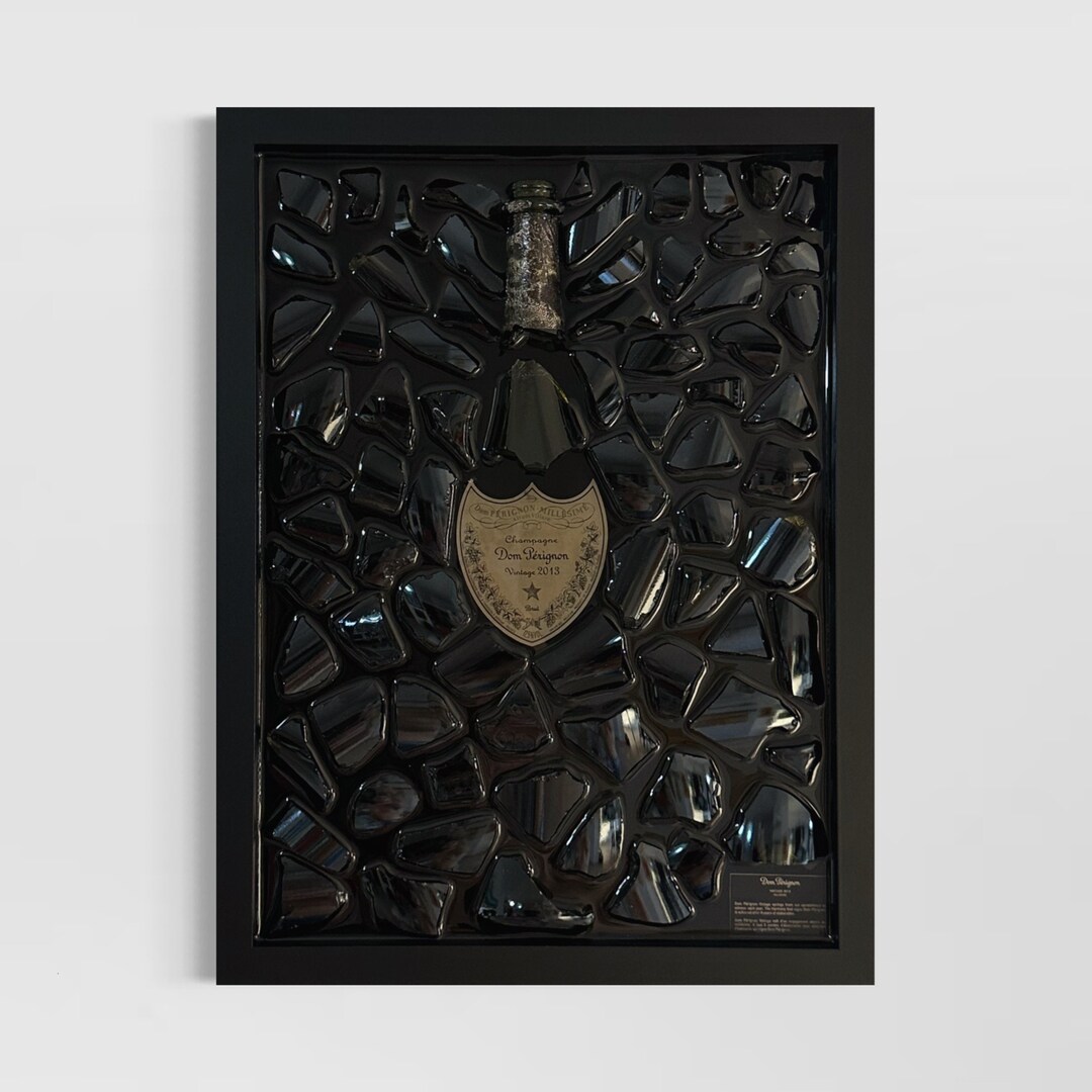 Dom Perignon Vintage Explosion 2013 Painting - Etsy